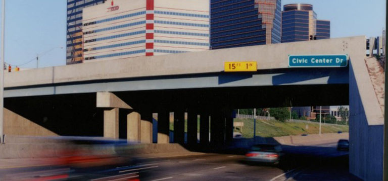 Civic Center Drive Bridge over the Lodge Freeway - HUBBELL, ROTH ...